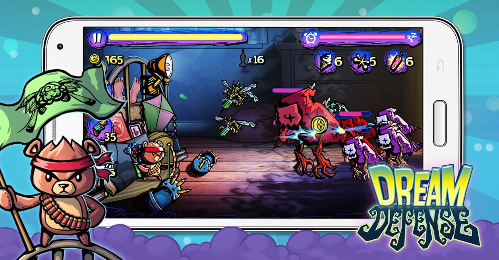 Dream Defense - Engaging Mobile Gaming Adventure